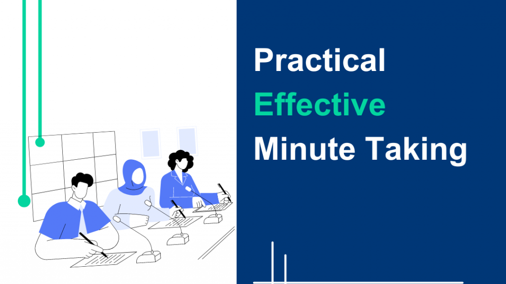 Introduction to Practical Effective Minute Taking – Board Development ...